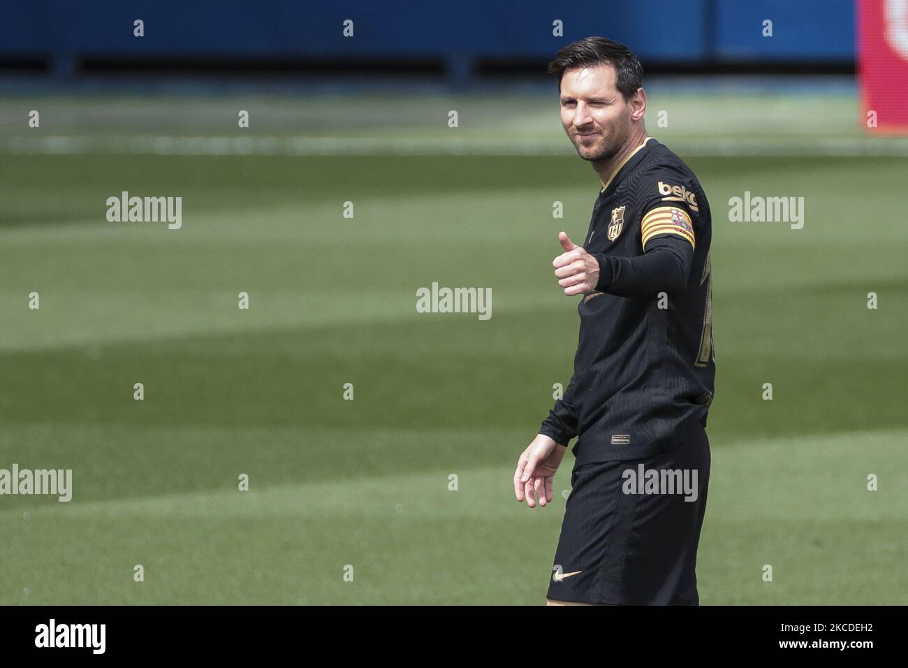 FC Barcelona's forward Lionel Messi during spanish La Liga match ...