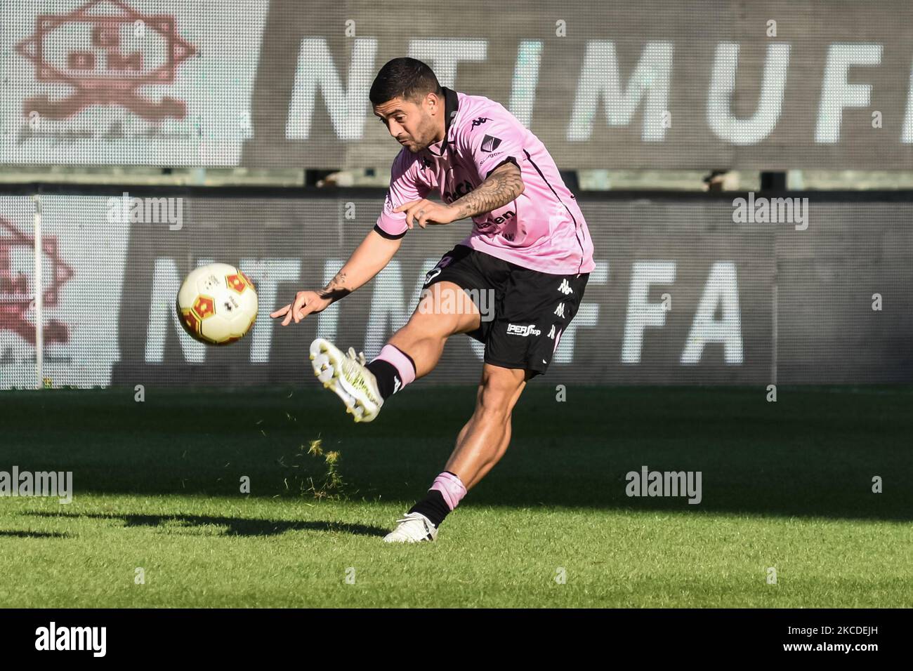 Francesco De Rose during the Serie C match between Palermo FC and ...