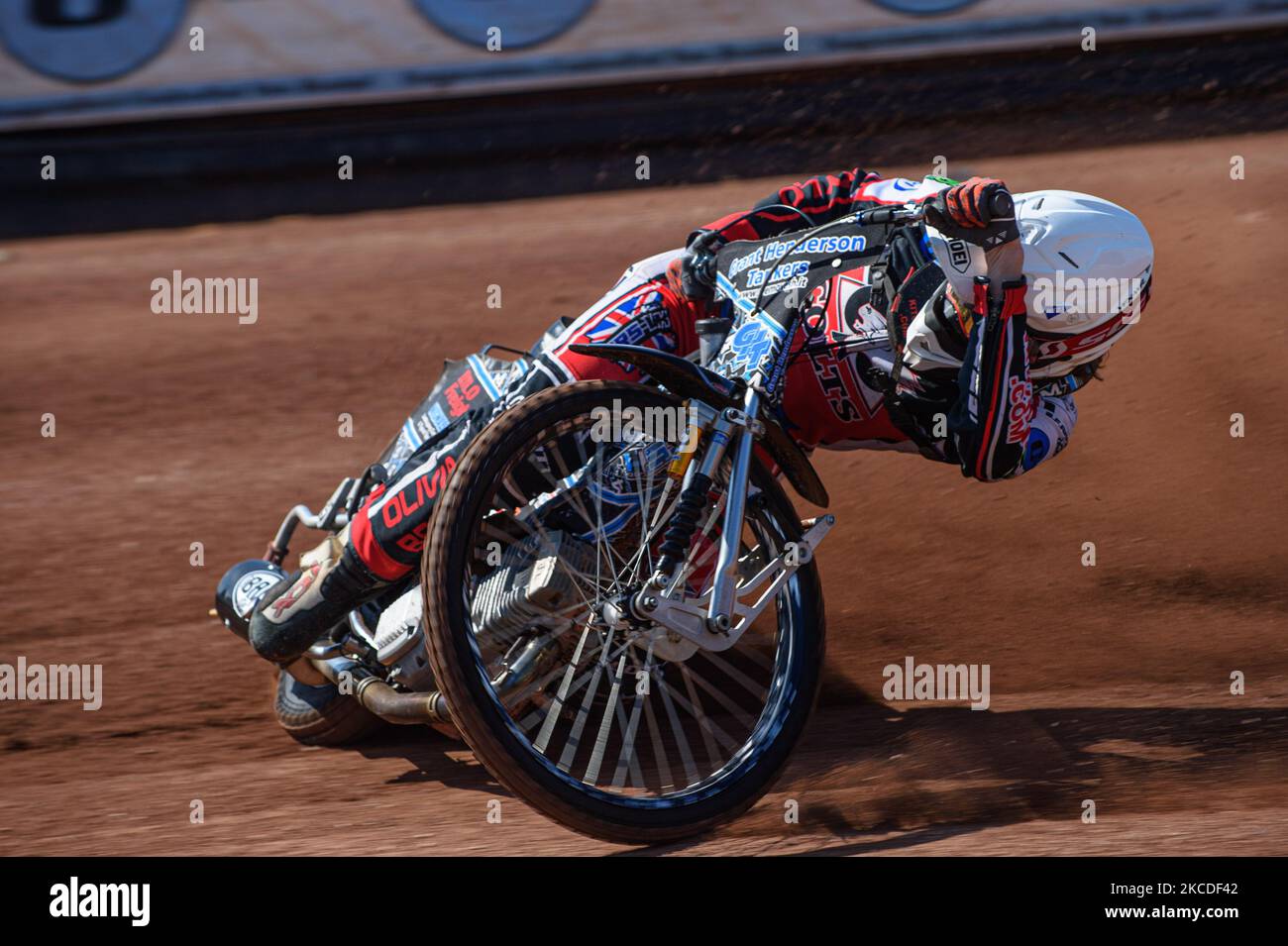 Harry McGurk in action during the Belle Vue Experience training day at ...