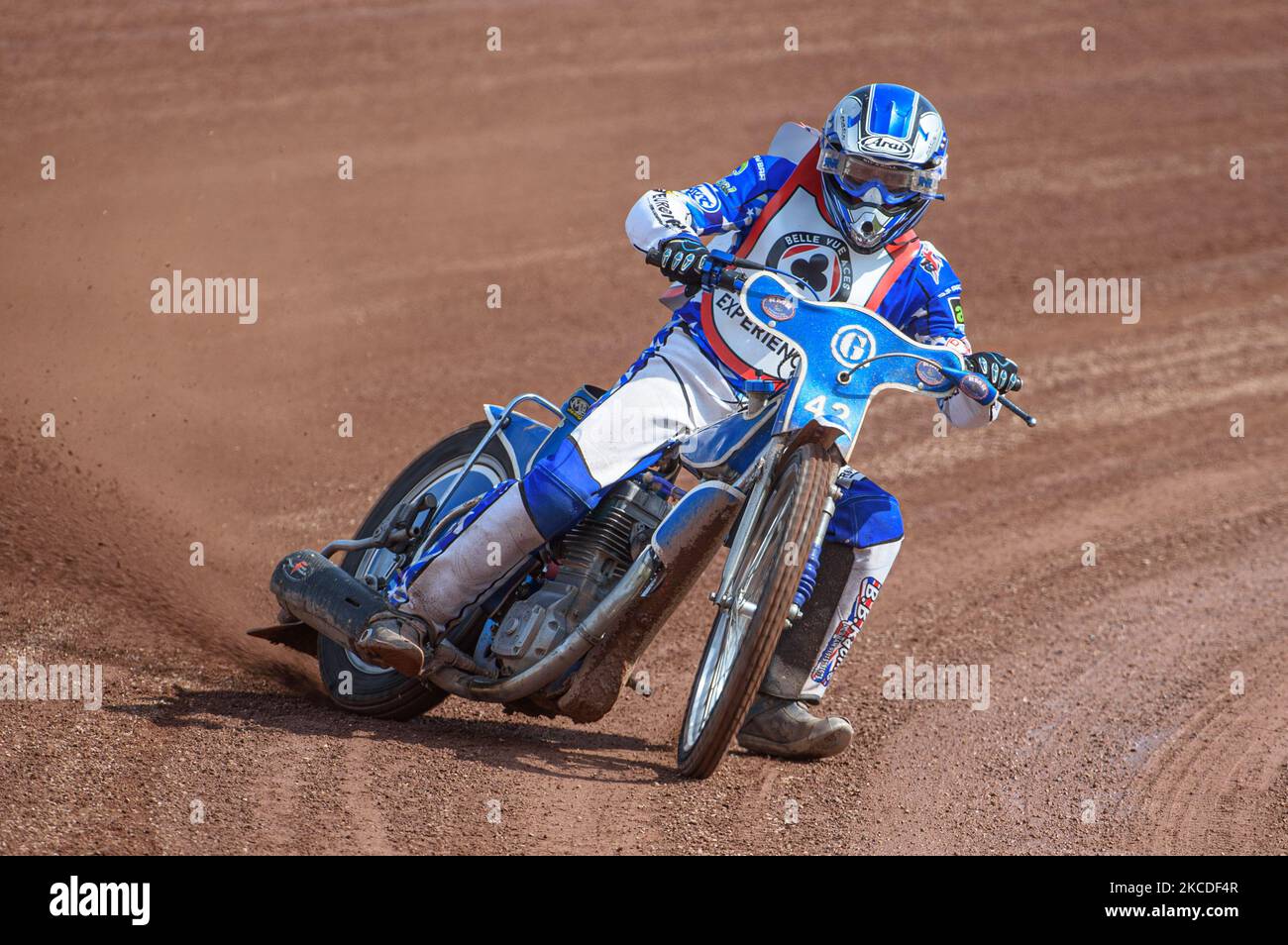 Glyn Edwards in action during the Belle Vue Experience training day at ...