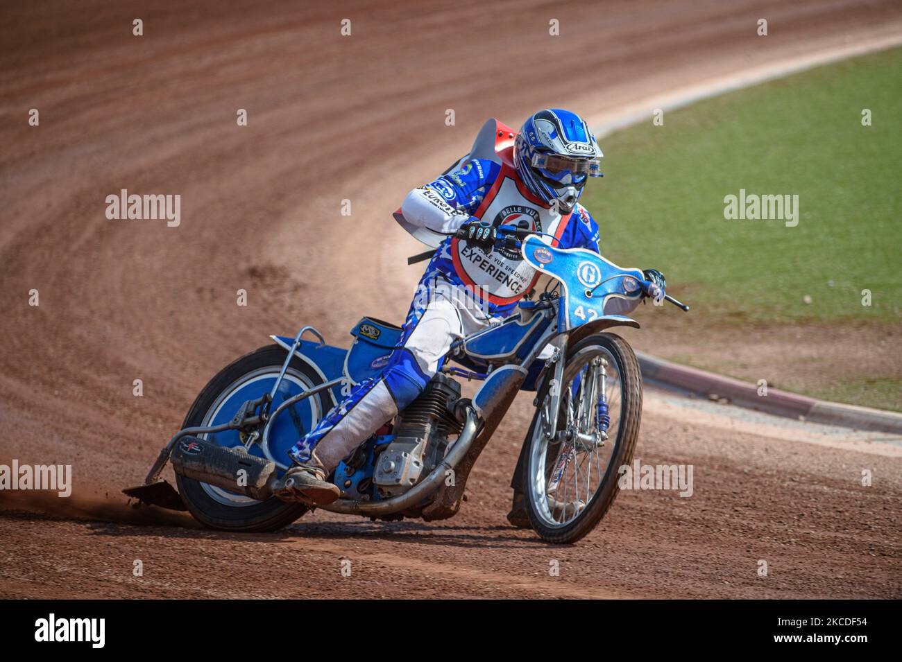 Glyn Edwards in action during the Belle Vue Experience training day at ...
