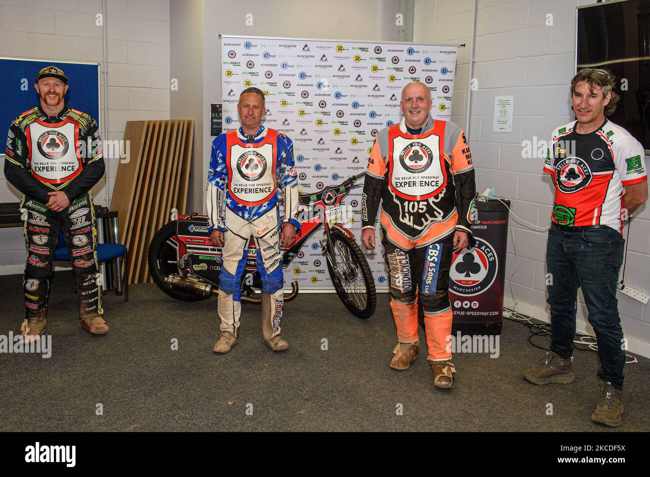 Experience Day Riders: (l-r) Scott Meakins, Glyn Edwards and Gary ...