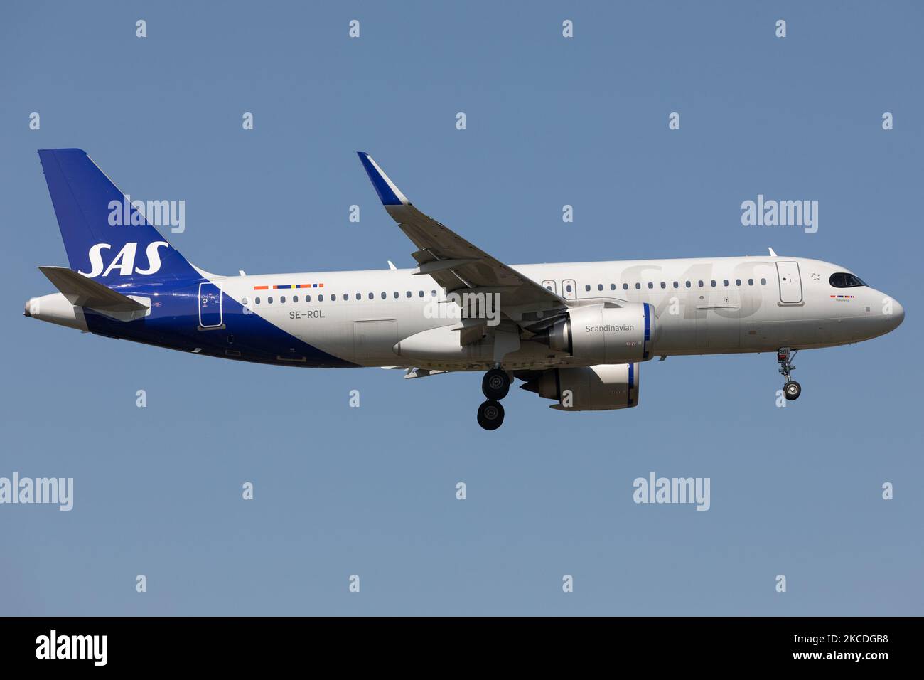 Sas airbus a320neo hi-res stock photography and images - Alamy