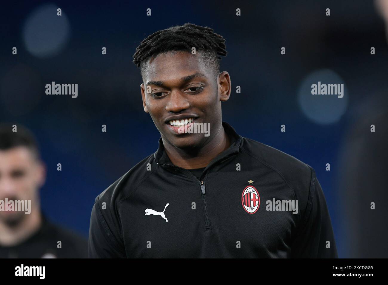 Rafael leao of ac milan smiles hi-res stock photography and images - Alamy