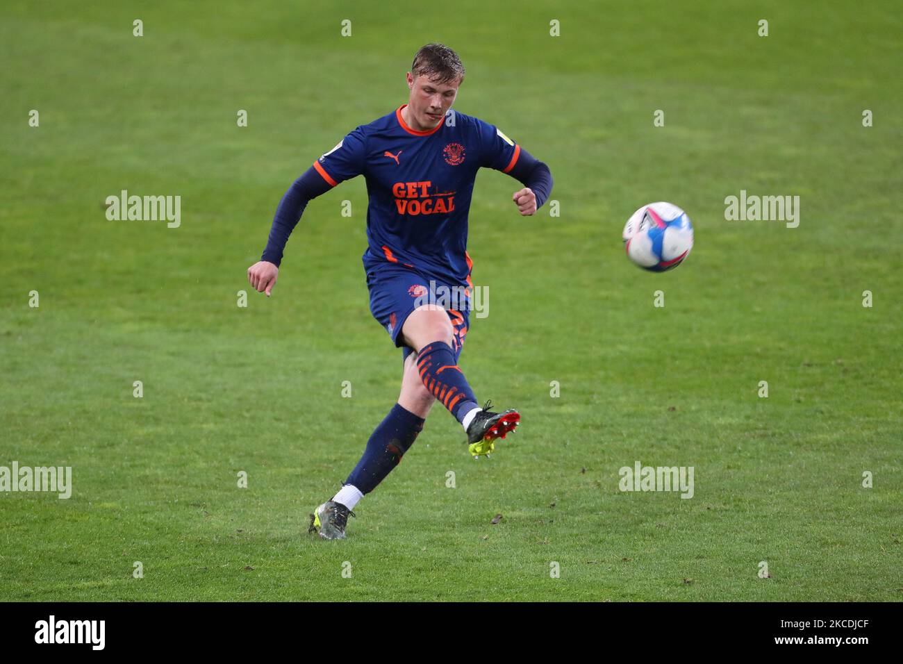 Daniel Ballard of Blackpool during the Sky Bet League 1 match between ...