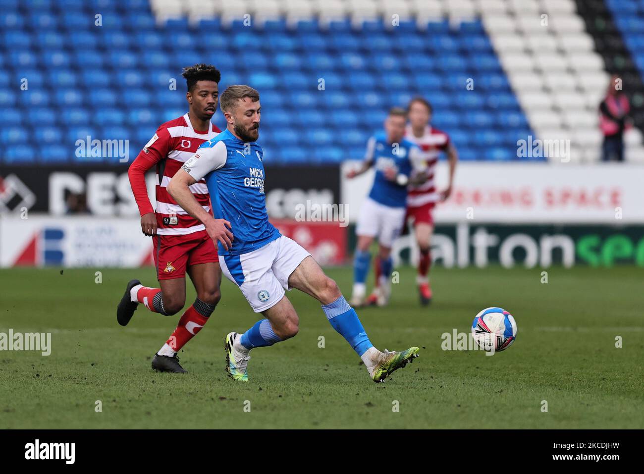 Dan Butler of Peterborough United in action during the Sky Bet League 1 ...