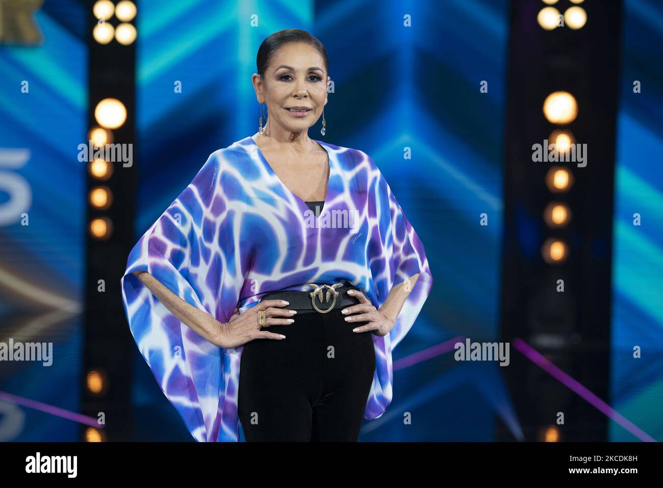 Isabel Pantoja attends 'Top Star ?Cuanto Vale Tu Voz?' photocall at ...