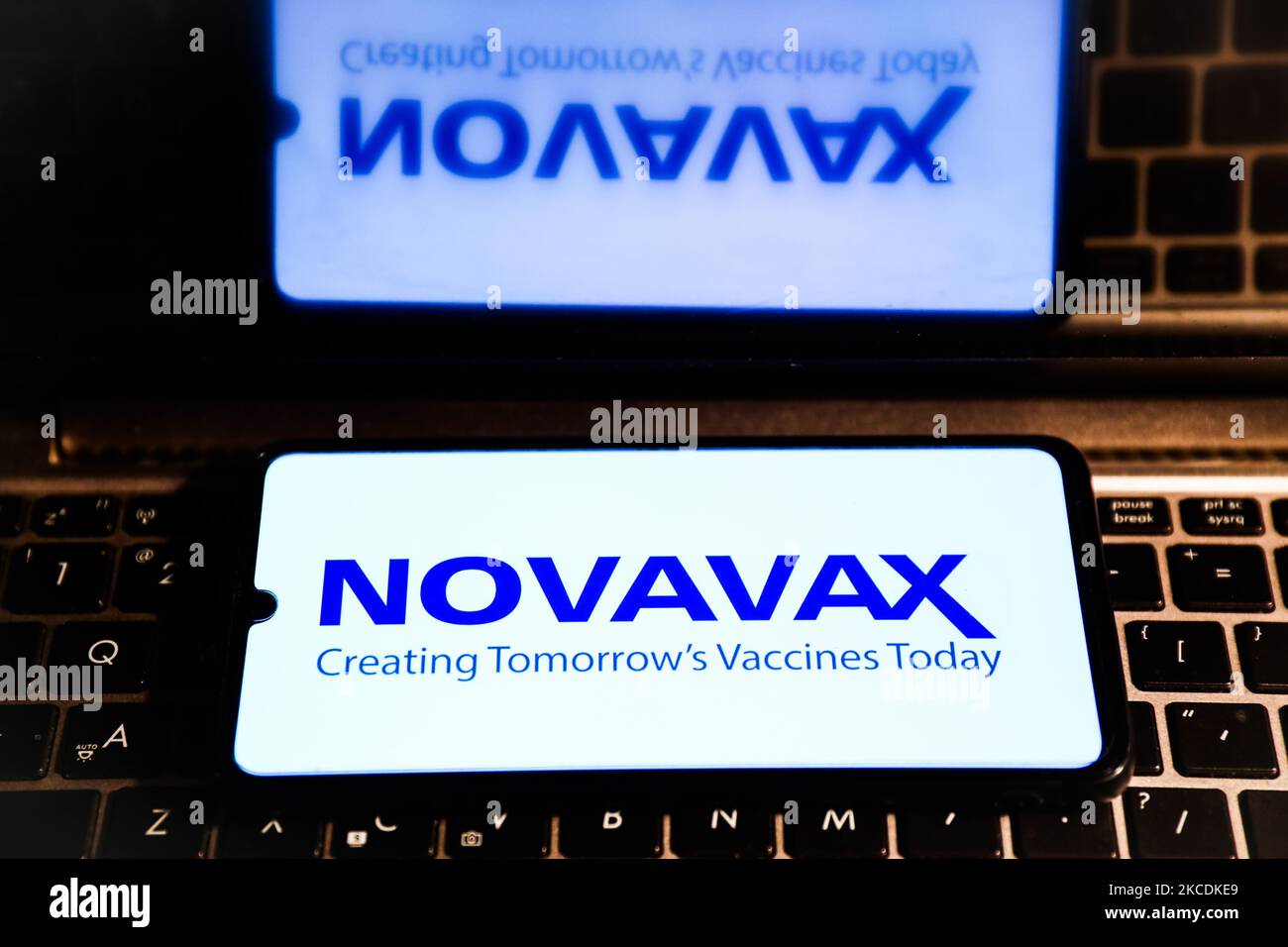 Novavax logo hi-res stock photography and images - Alamy