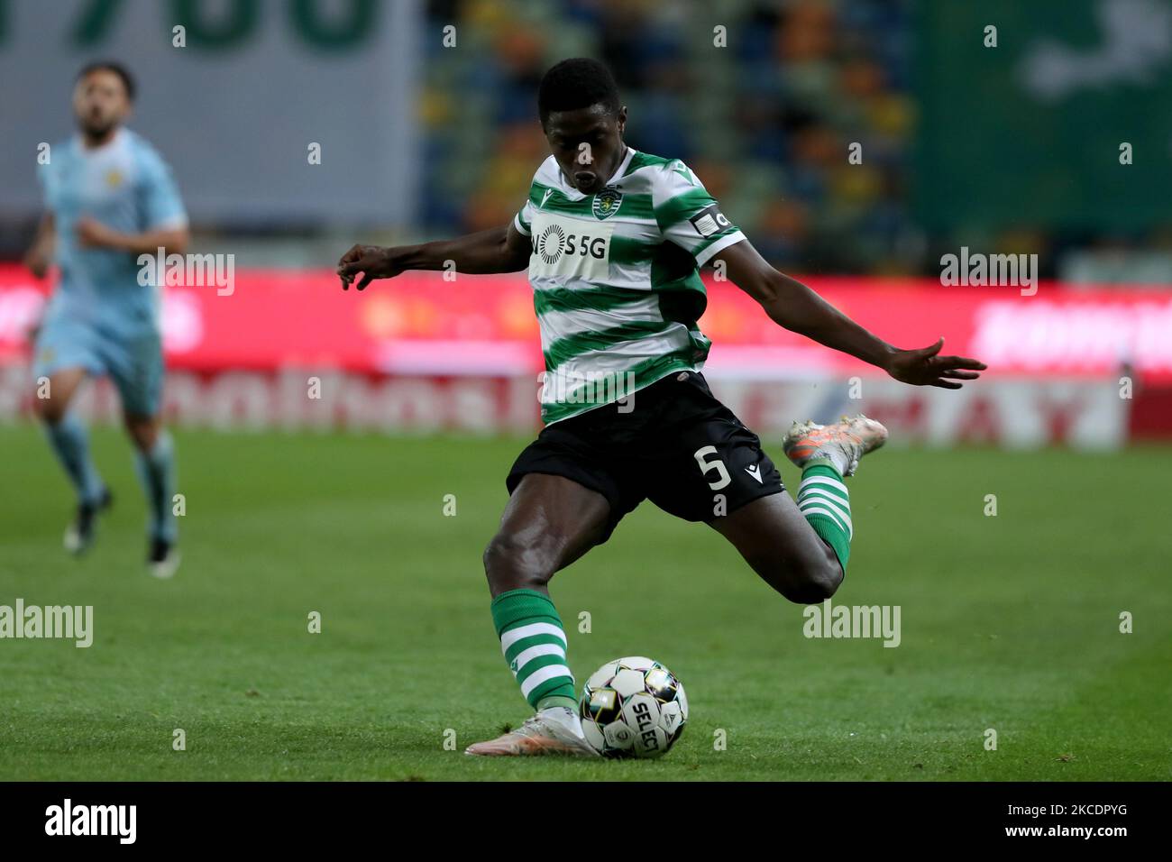 Nuno Mendes of Sporting CP in action during the Portuguese League ...