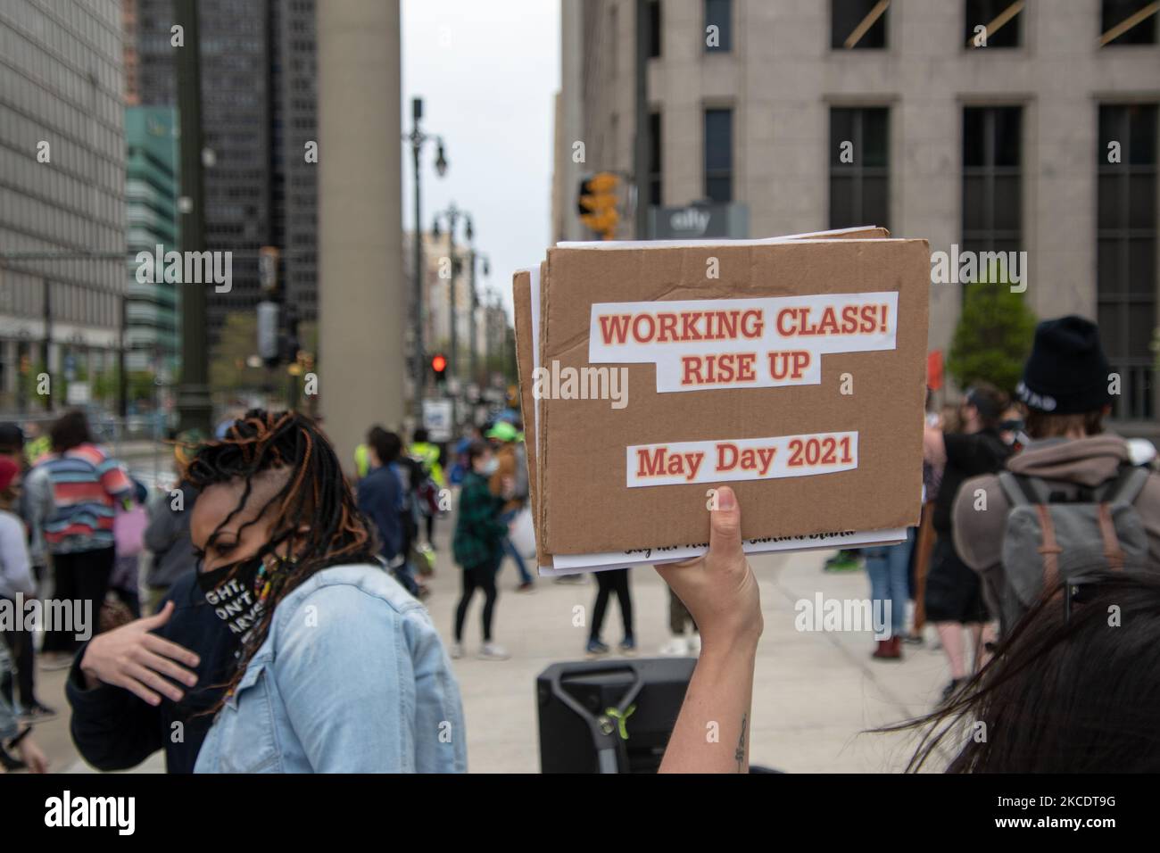 On May 1, 2021 Detroit activists held multiple events for May Day ...