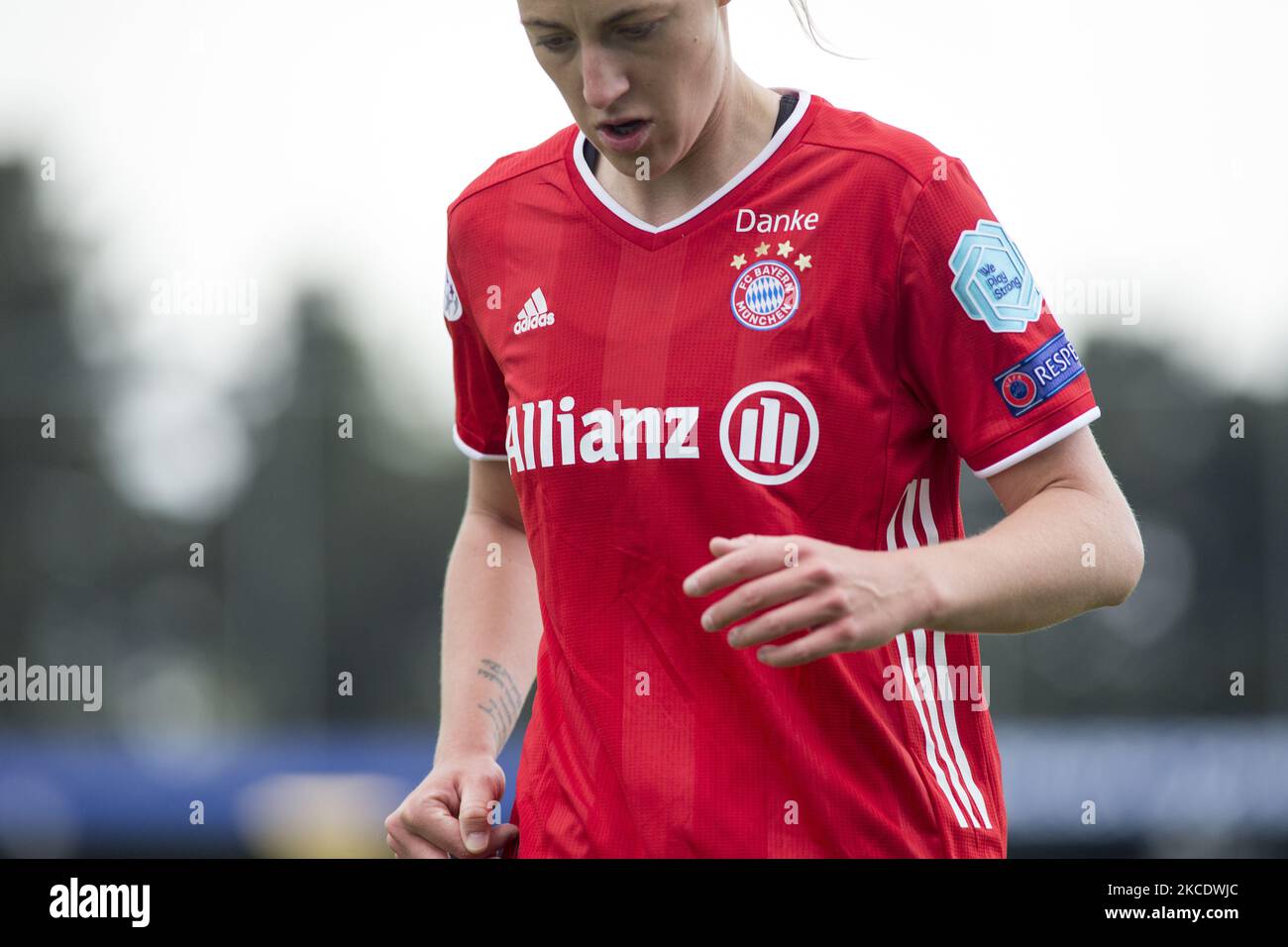 Hanna Glas (Bayern Munich) looks on during the 2020-21 UEFA Womenâ€™s ...