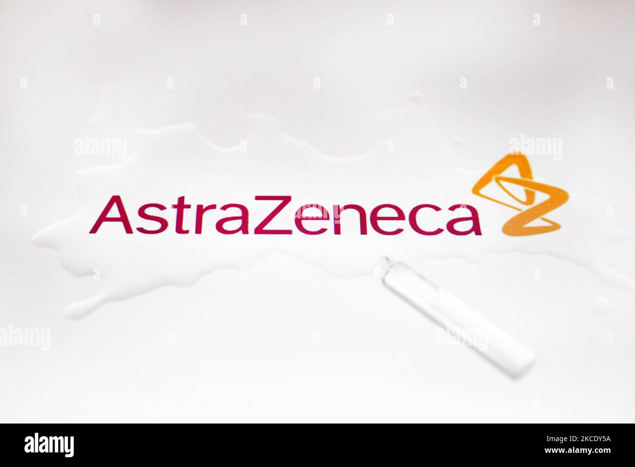 Astrazeneca vaccine manufacturer logo hi-res stock photography and ...