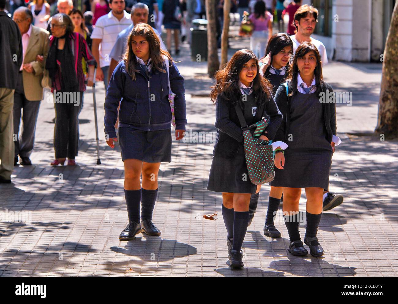 Chile school lunch hi-res stock photography and images - Alamy