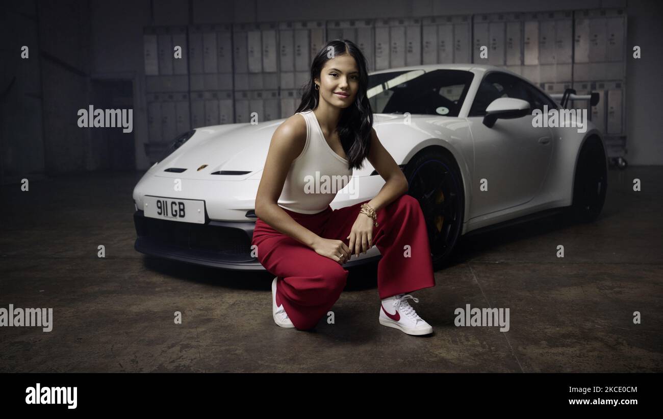 Tennis Player Emma Raducano Stock Photo - Alamy