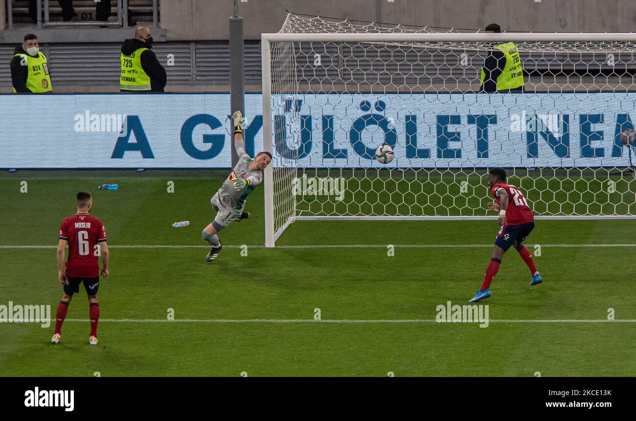 Gool keeper daniel kovacs of mol fehervar hi-res stock photography and ...