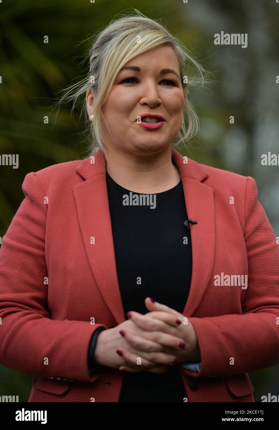 Michelle o'neill 2021 hi-res stock photography and images - Alamy