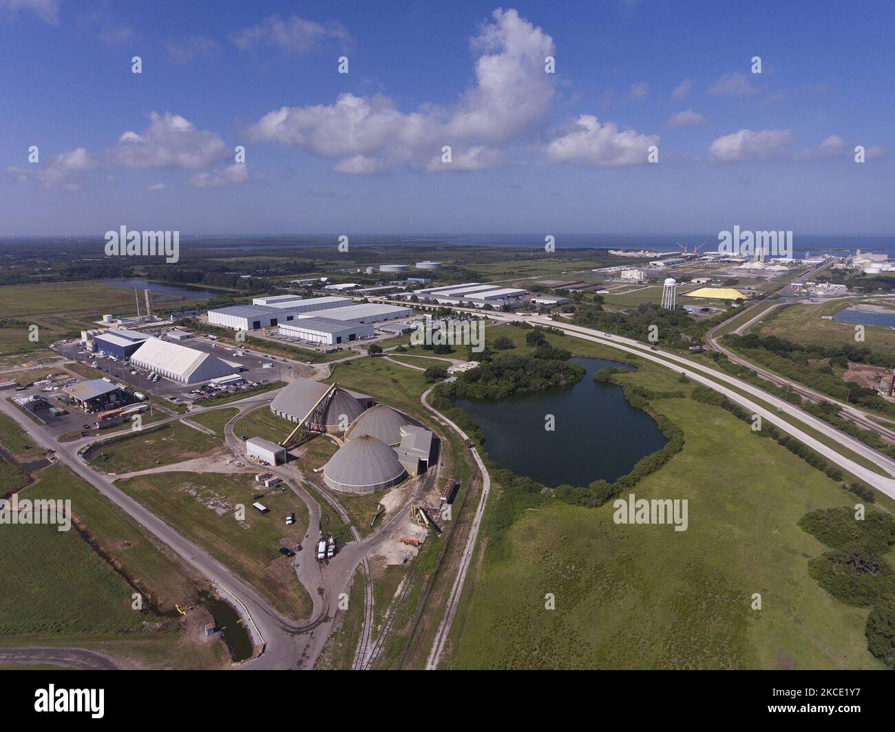 Old piney point phosphate plant hi-res stock photography and images - Alamy