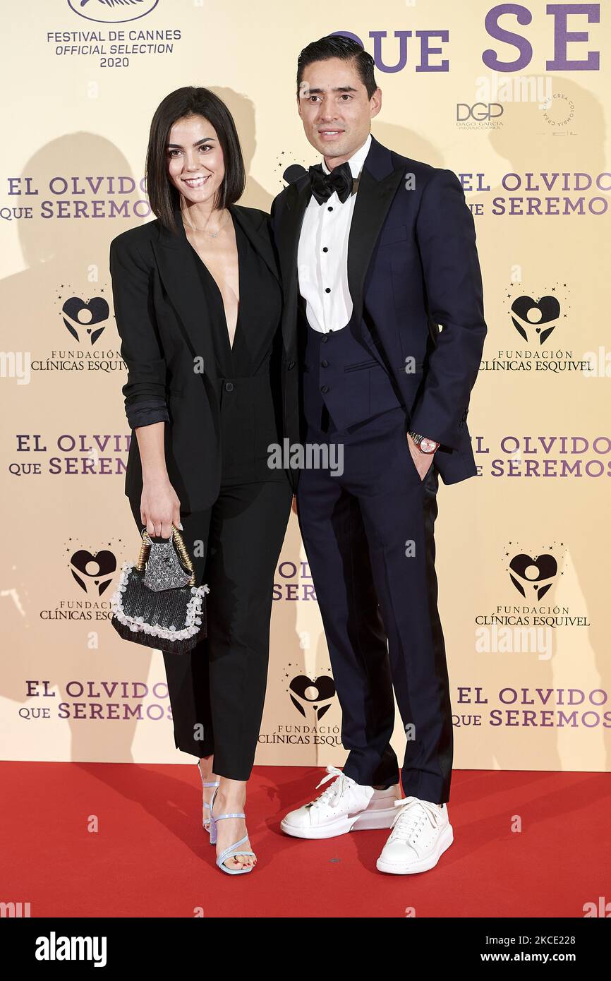 Amira Al-Adib, Camilo Esquivel attends the "El olvido que seremos ...
