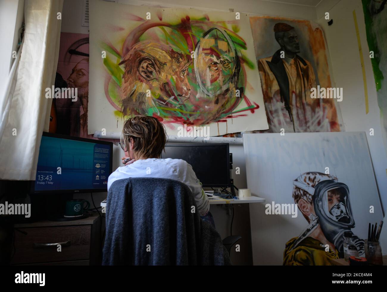 Chelsea Jacobs aka Chels, an American artist living in Dublin, gets ...