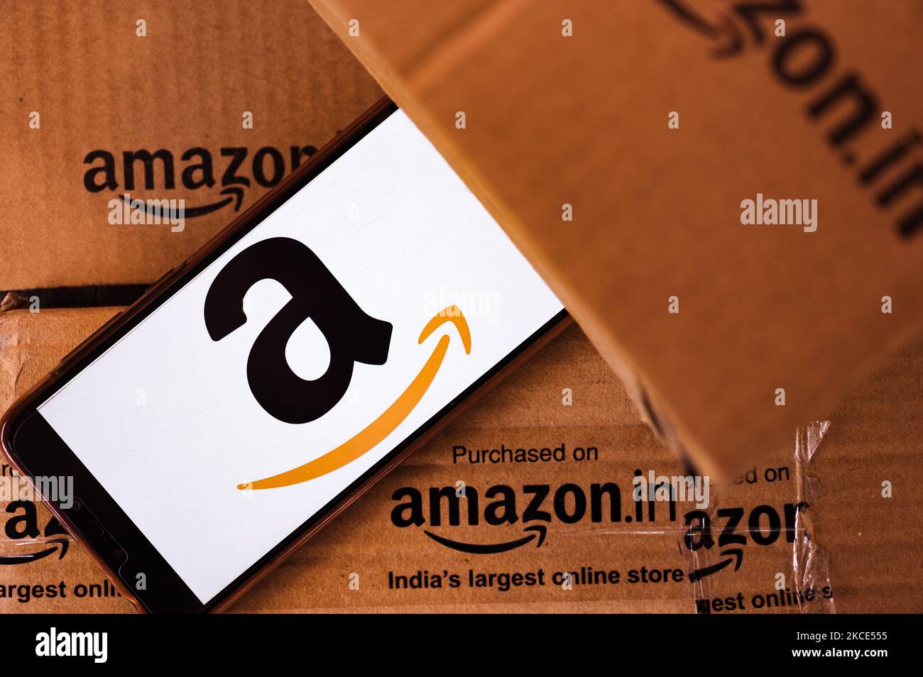 Photo illustration amazon logo hi-res stock photography and images - Alamy