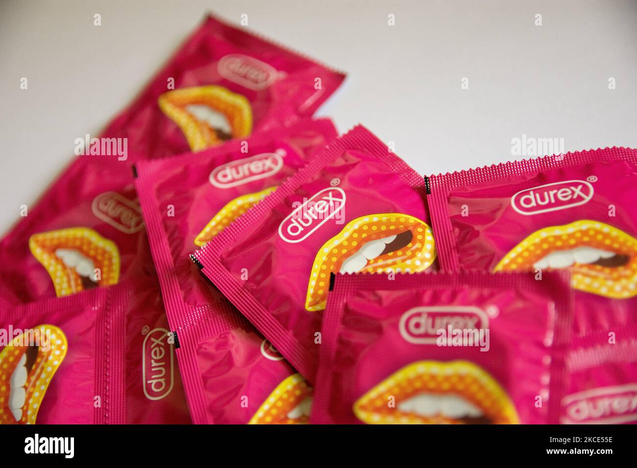 Photo illustration durex condoms hi-res stock photography and images ...