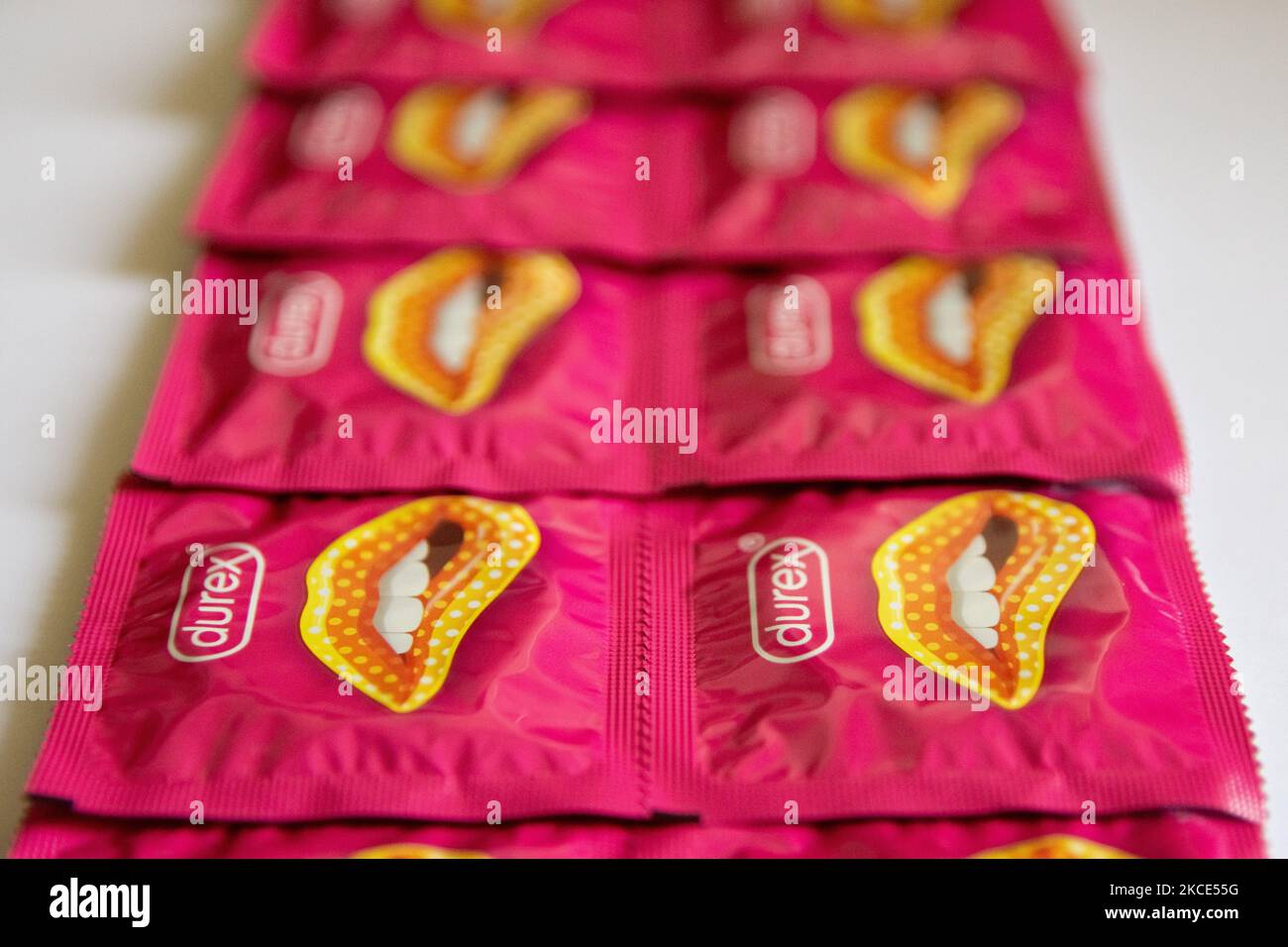 Photo illustration durex condoms hi-res stock photography and images ...