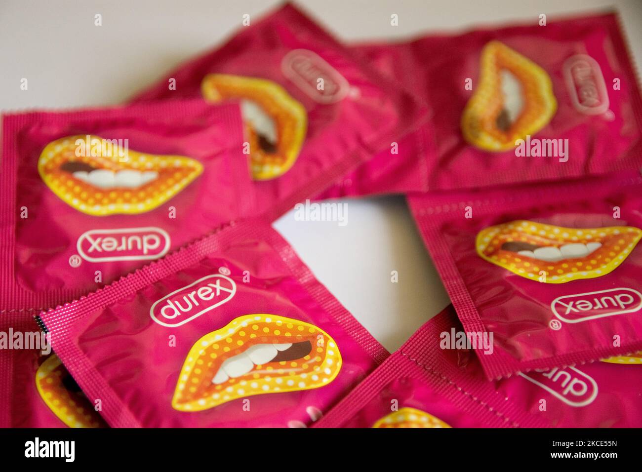 Photo illustration durex condoms hi-res stock photography and images ...