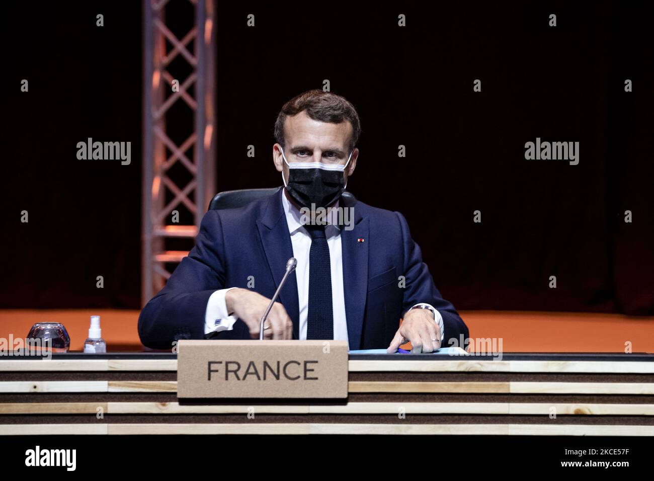 Prime minister emmanuel macron hi-res stock photography and images - Alamy