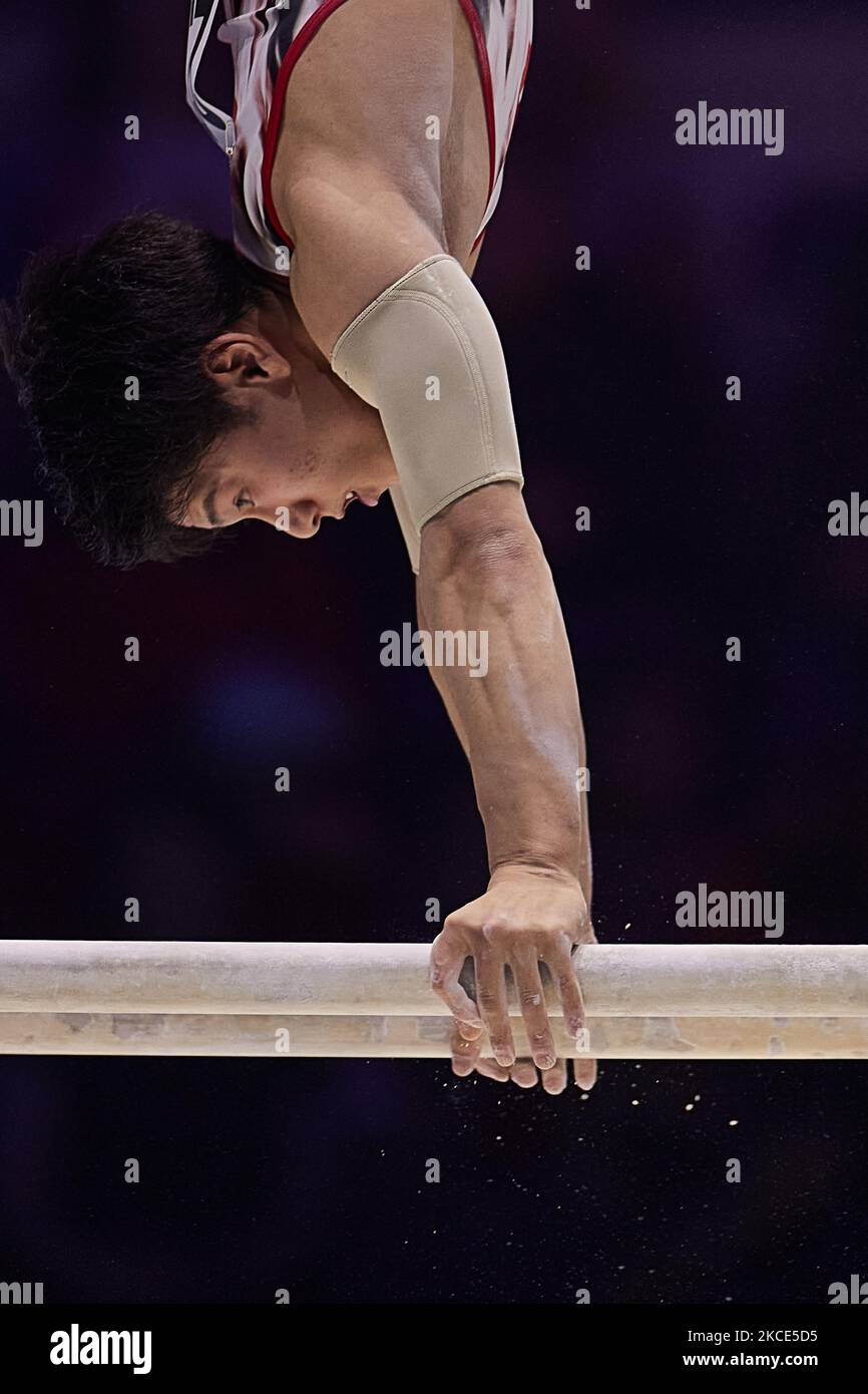 Liverpool, Britain. 4th Nov, 2022. Hashimoto Daiki of Japan competes in ...