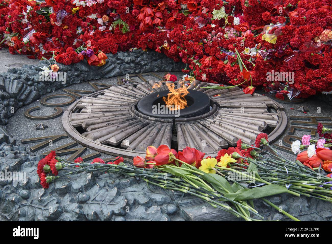 The Tomb of the Unknown Soldier. The Victory Day, the 76th anniversary ...