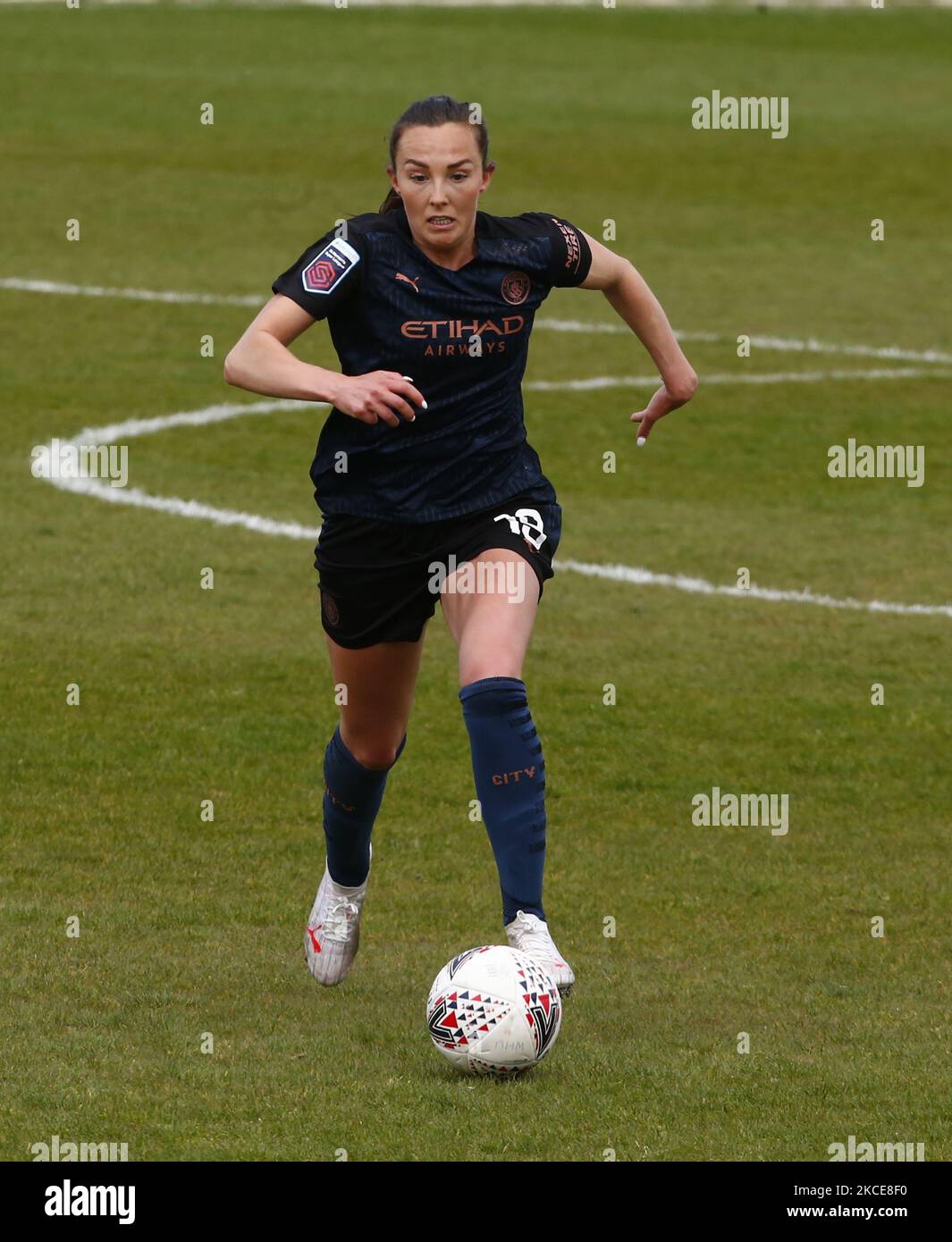 Caroline Weir of Manchester City WFC during Barclays FA Women's Super ...