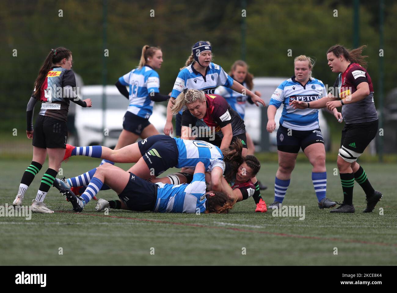 Beth Blacklock and Lisa Cockburn of Darlington Mowden Park Sharks and ...
