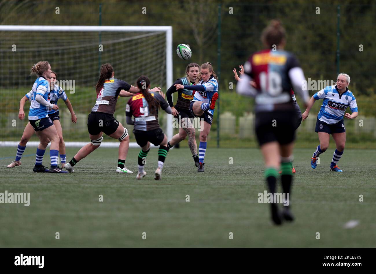 Evie Tonkin of Darlington Mowden Park Sharks during the WOMEN'S ALLIANZ ...