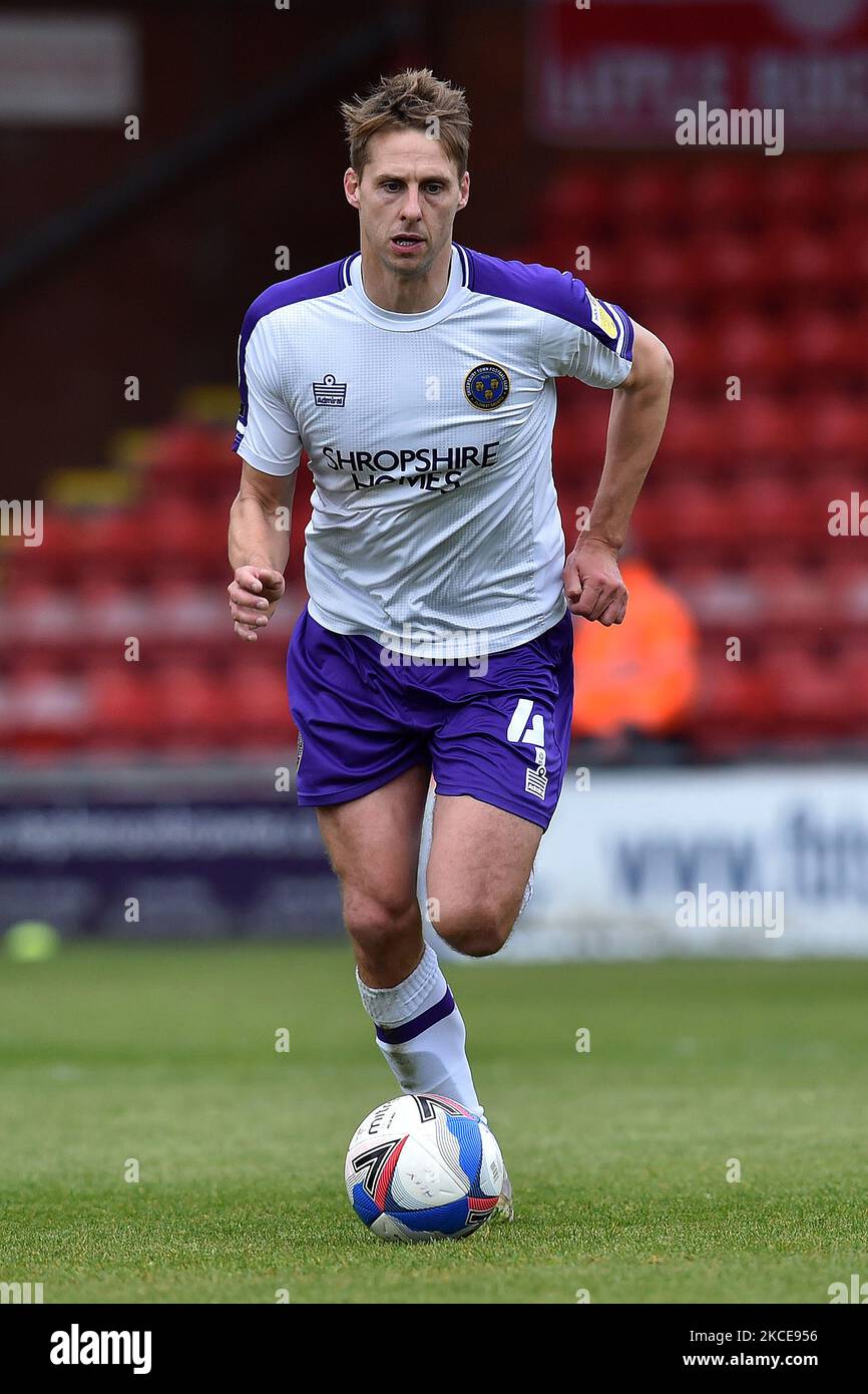 David Edwards of Shrewsbury Town during the Sky Bet League 1 match ...