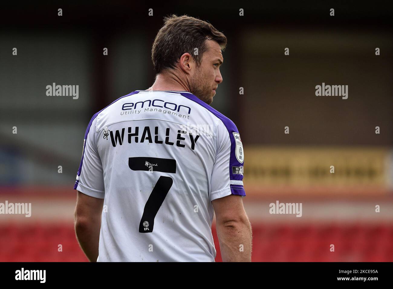 Shaun Whalley of Shrewsbury Town during the Sky Bet League 1 match ...