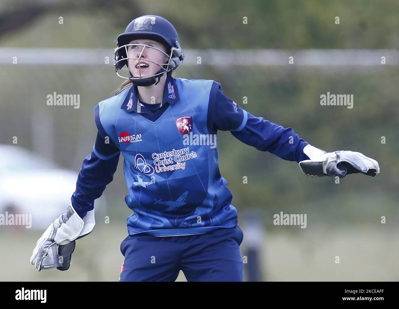 Sarah Bryce of Kent Women during Women London Championship between ...