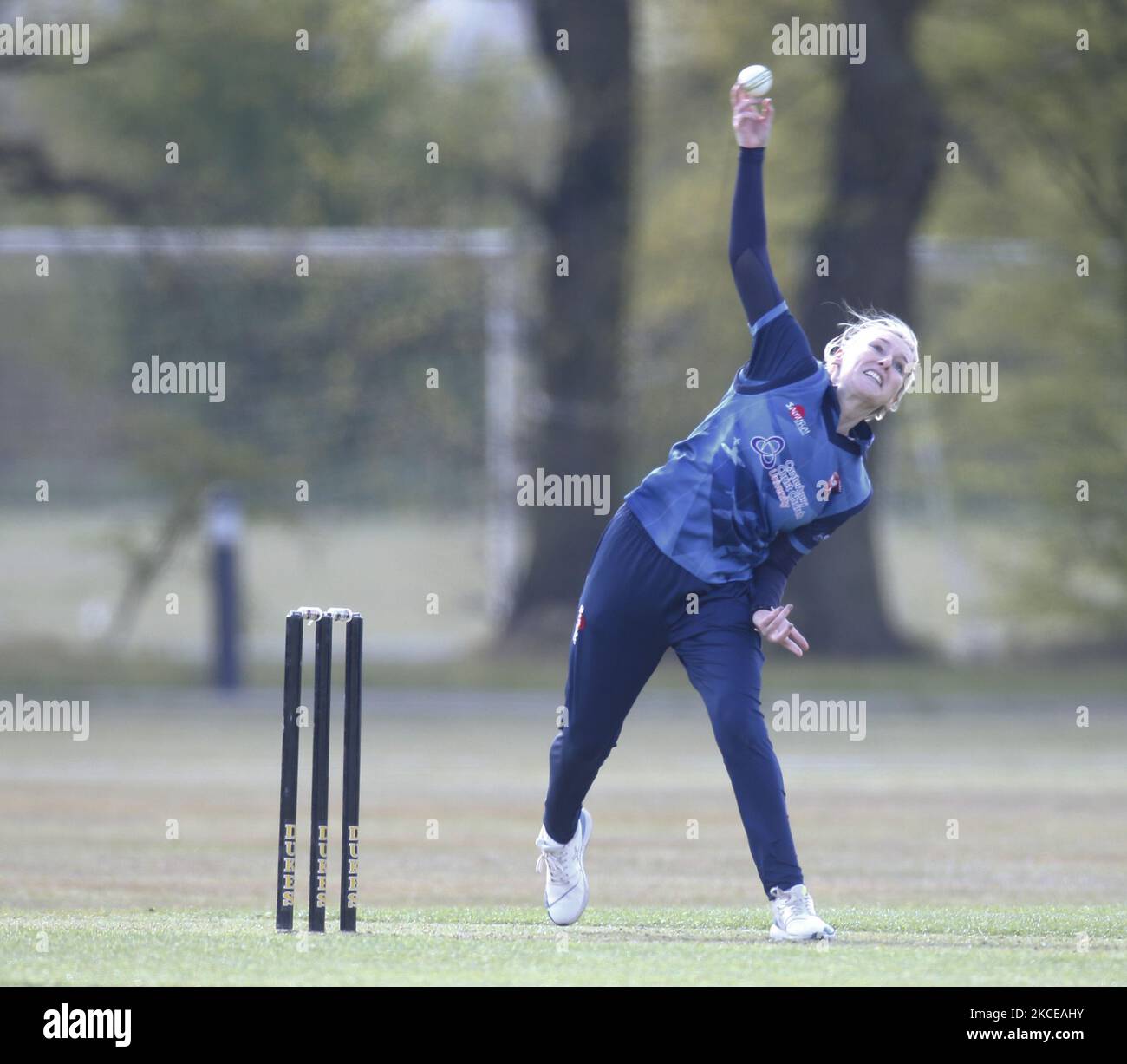 Megan Belt of Kent Women during Women London Championship between Essex ...