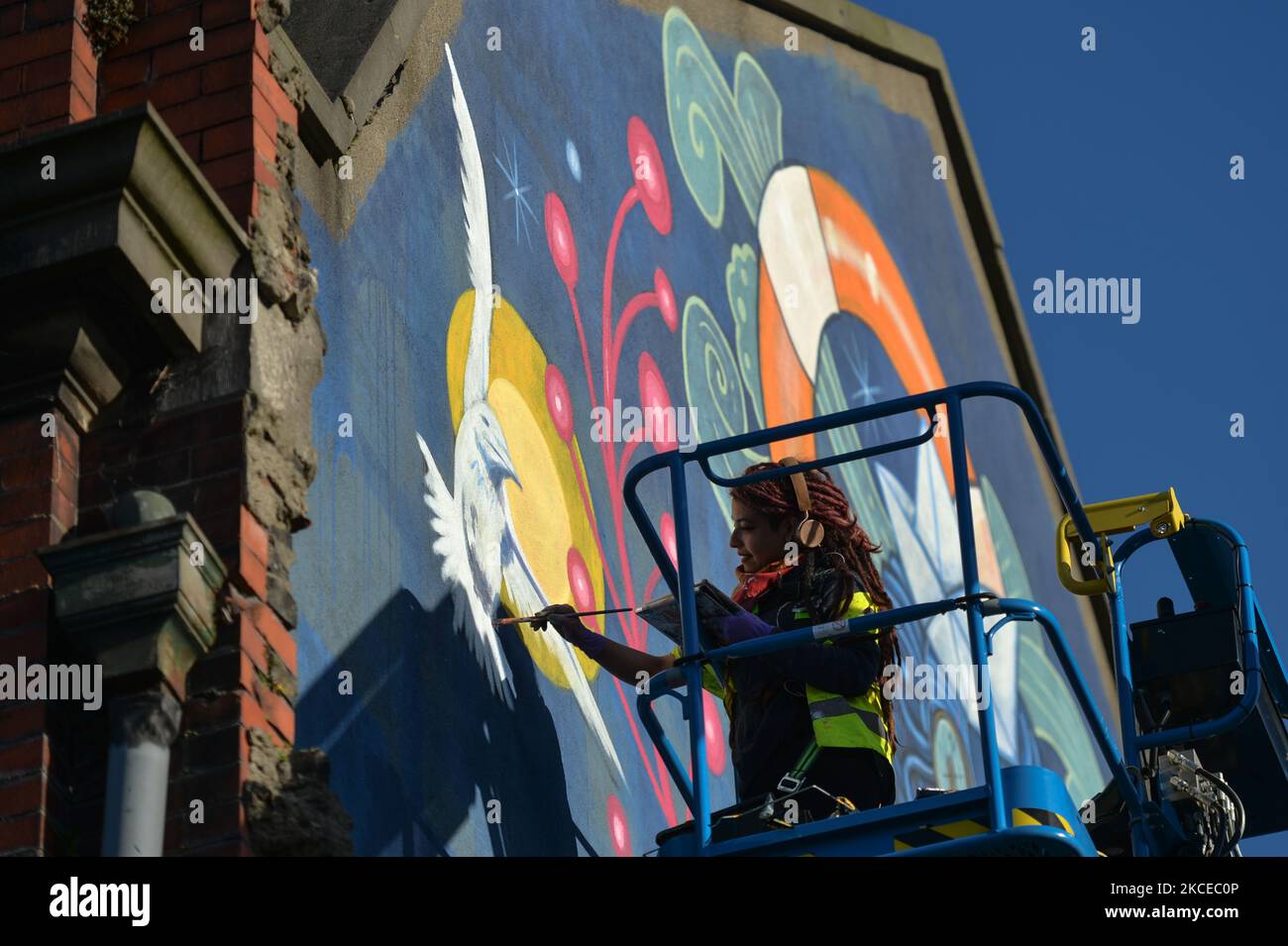 Kathrina Rupit aka KINMX, Mexican artist living in Dublin, is working ...