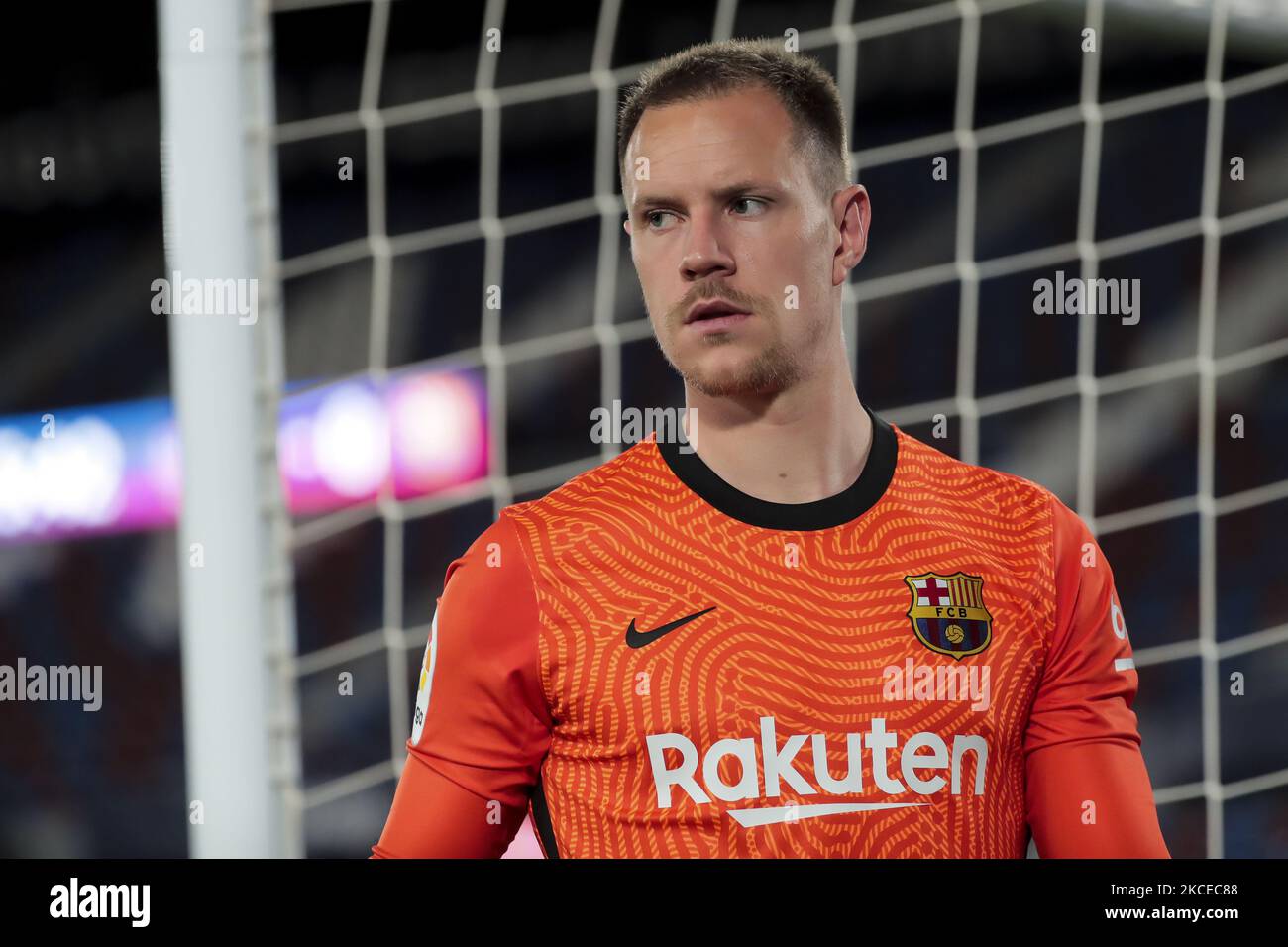 FC Barcelona's goalkeeper Marc-Andre Ter Stegen during spanish La Liga ...