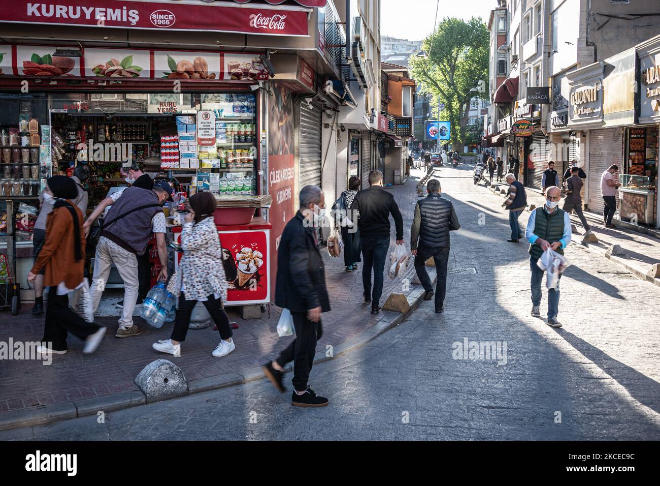 On 11 May, 2021, residents of the Kasimpasa neighborhood of Istanbul ...
