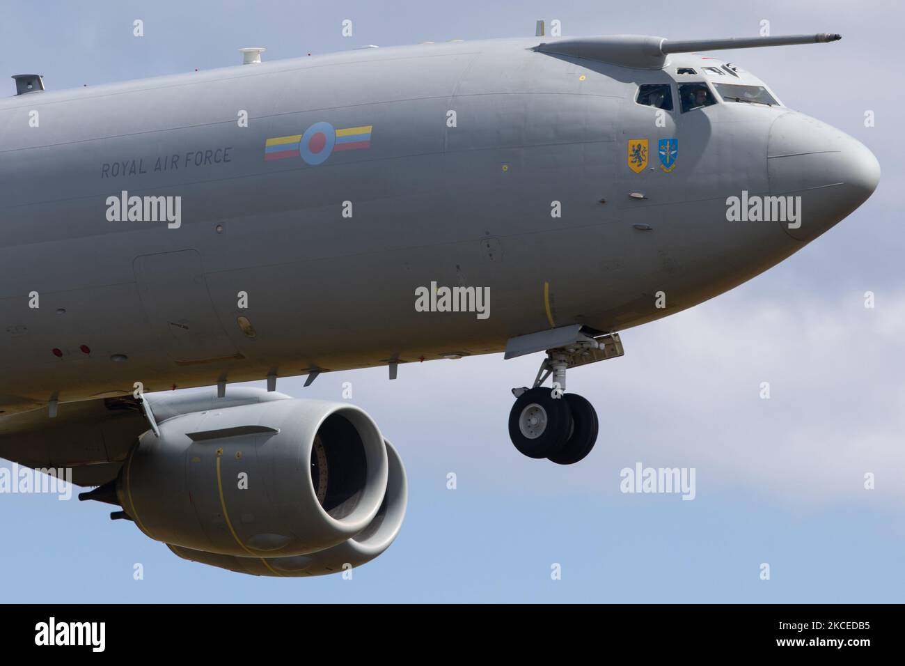 A Royal Air Force Boeing E-3D Sentry Airborne Warning And Control ...