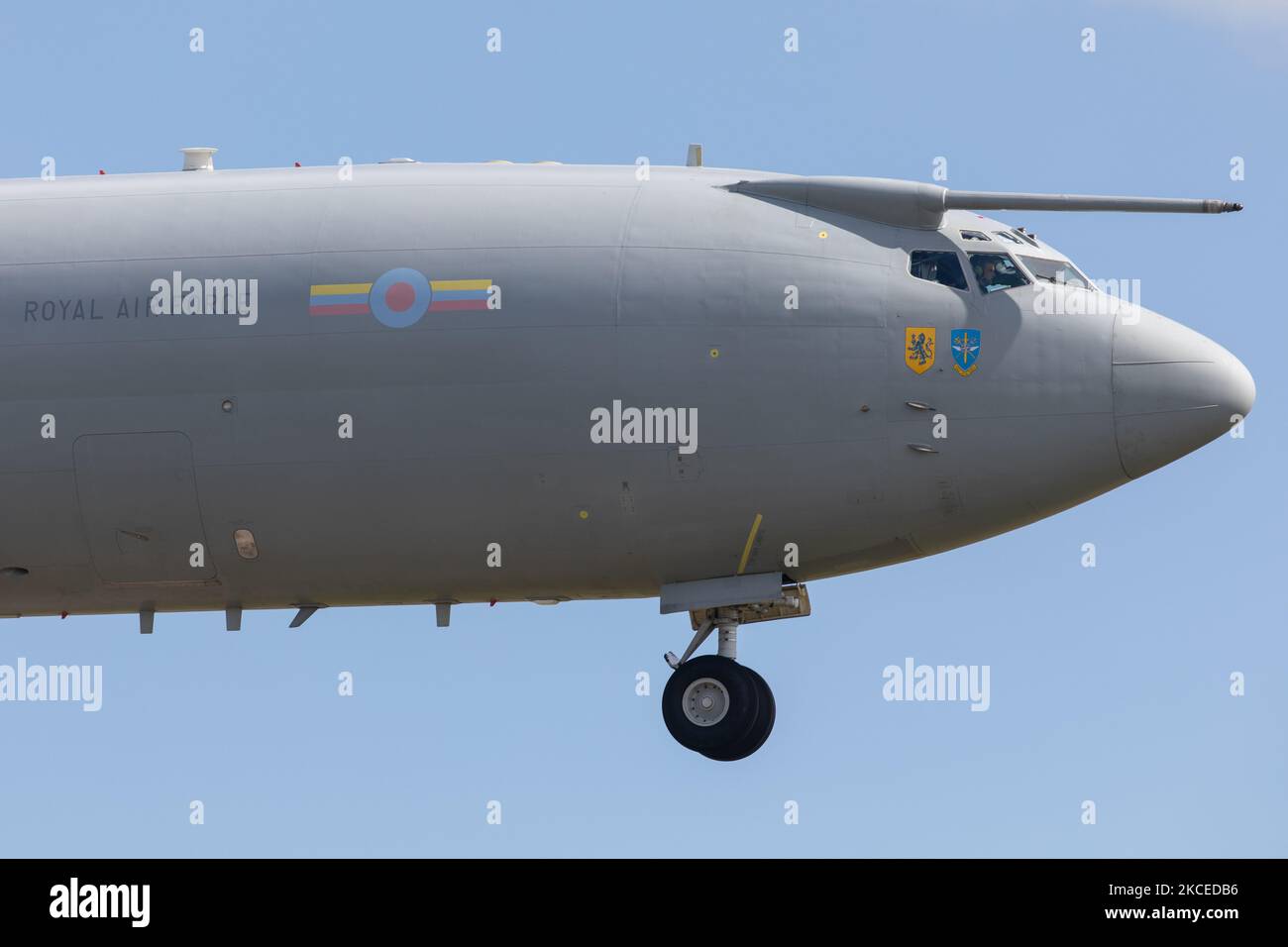 A Royal Air Force Boeing E-3D Sentry Airborne Warning And Control ...