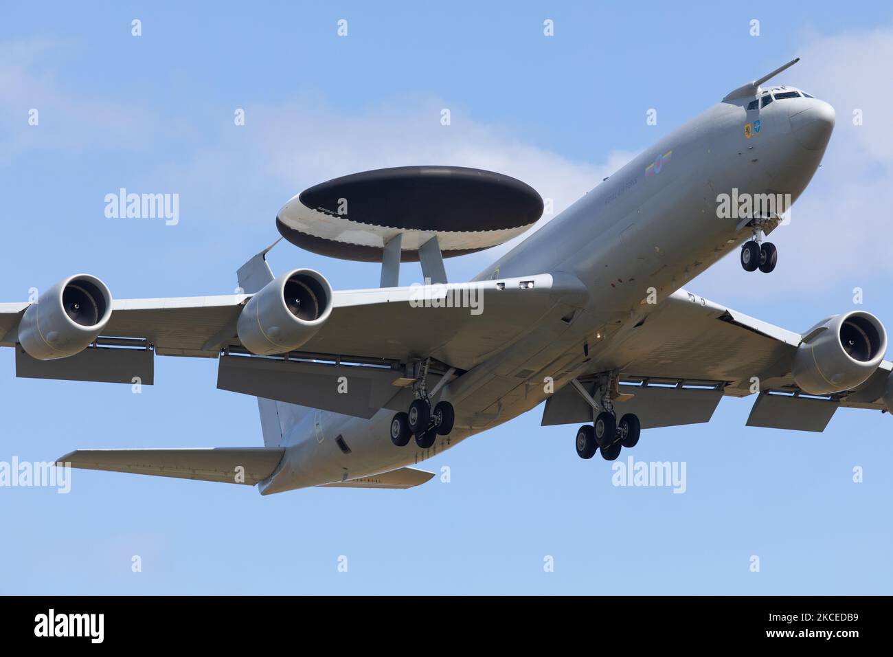 A Royal Air Force Boeing E-3D Sentry Airborne Warning And Control ...