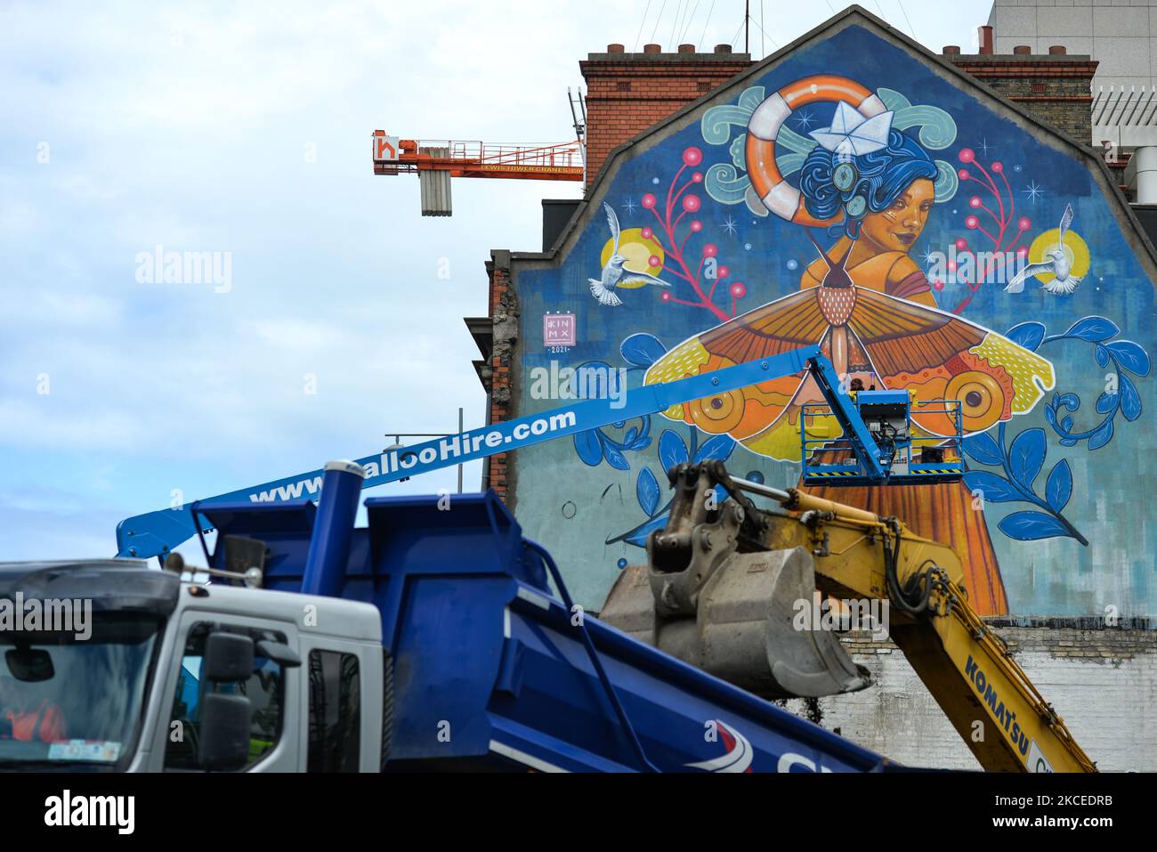 Kathrina Rupit aka KINMX, Mexican artist living in Dublin, working on a ...