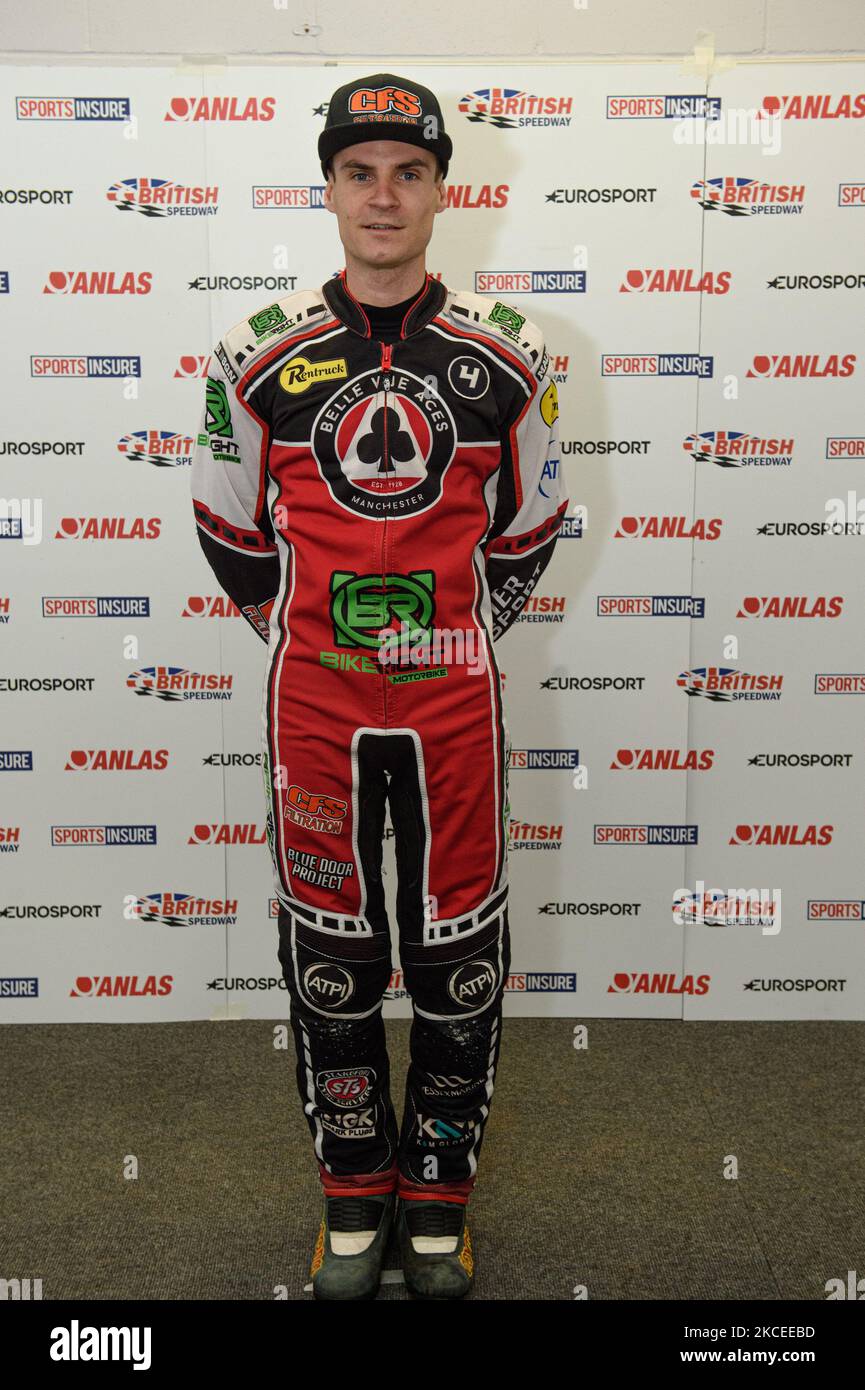 Steve Worrall, Captain of Belle Vue Aces Discovery Networks Eurosport ...