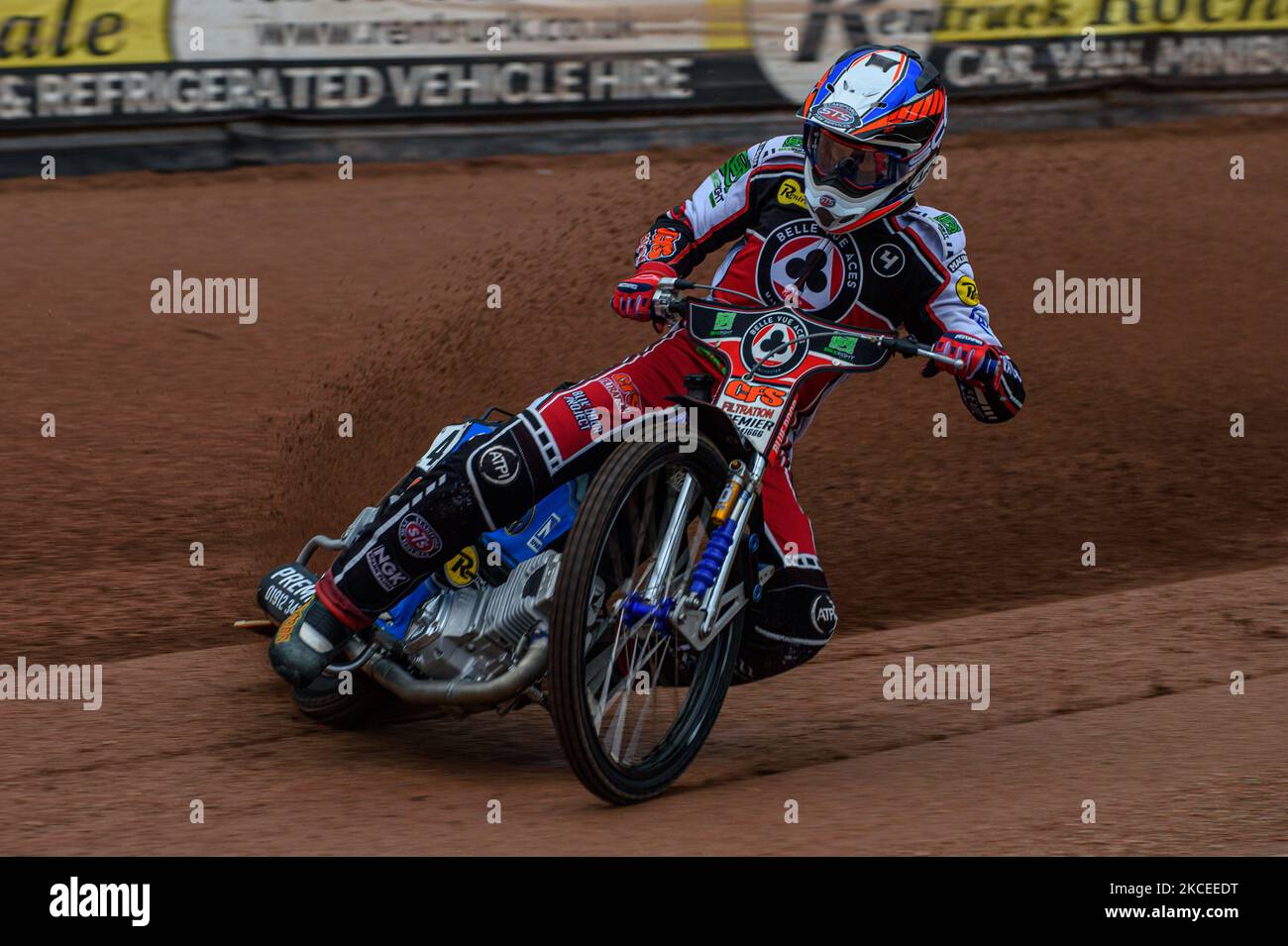 Steve Worrall In Action Discovery Networks Eurosport Speedway Season ...