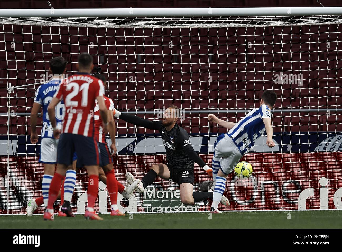 Atletico madrid goal jan oblak hi-res stock photography and images - Alamy