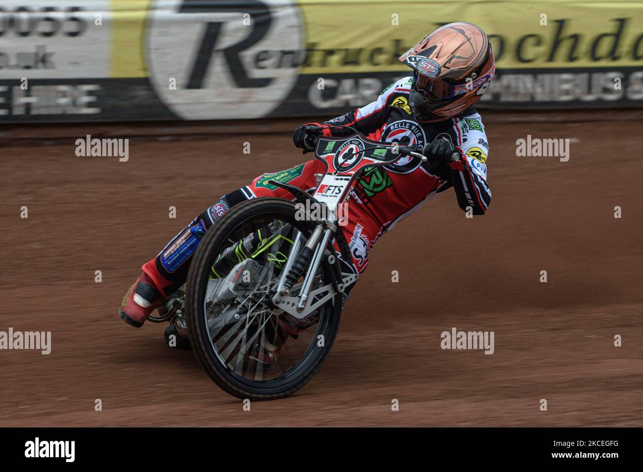 MANCHESTER, UK. MAY 13TH. Jye Etheridge in action during the Belle Vue ...