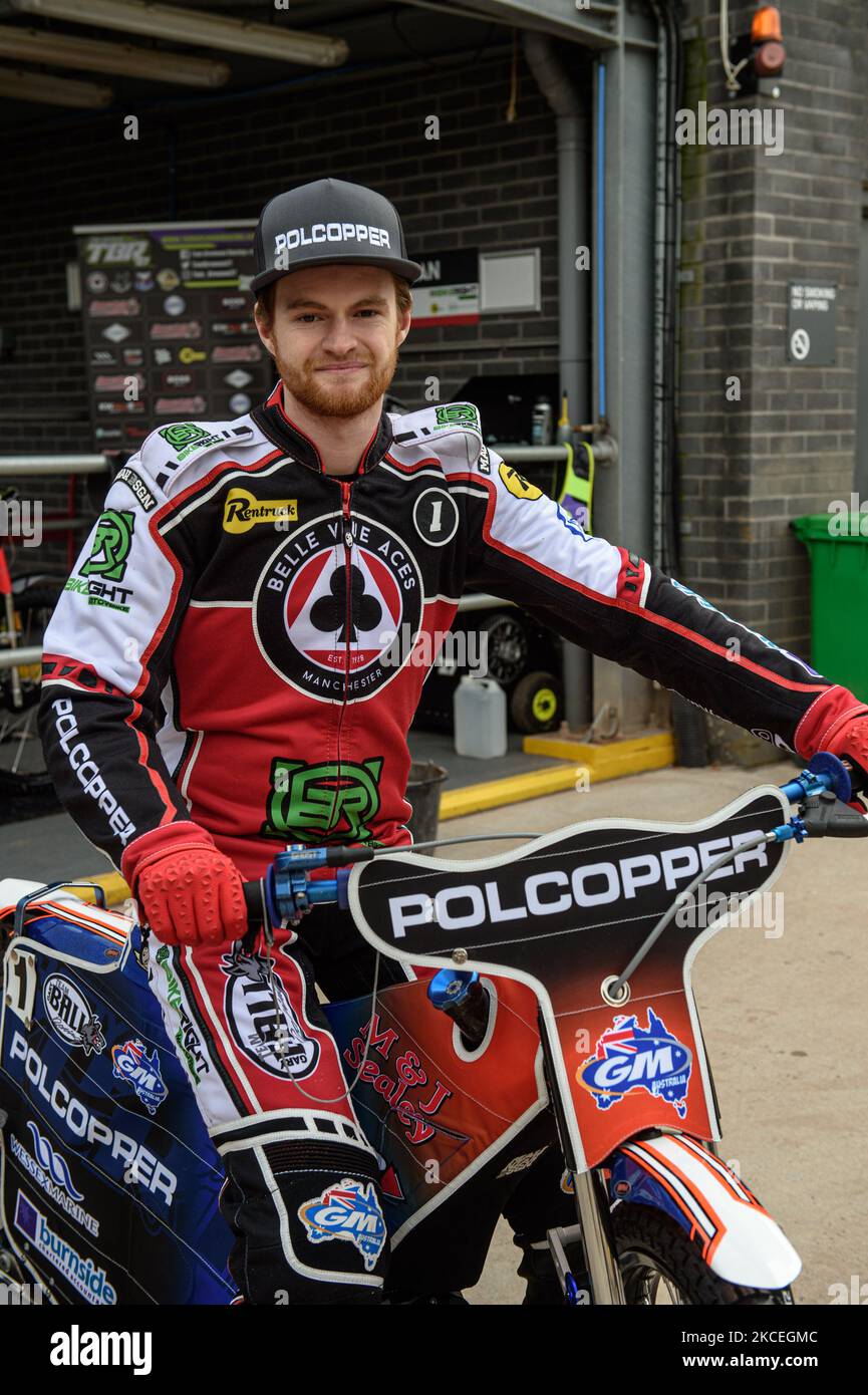 Brady Kurtz - Belle Vue Aces during the Belle Vue Aces Media Day at the ...