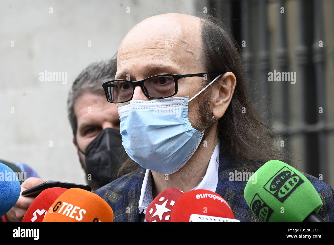 The actor and film director Santiago Segura during the reading of the ...